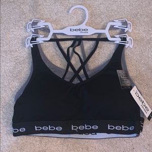 bebe | Intimates & Sleepwear | Bebe Seamless Bras 2pk Size S M | Poshmark